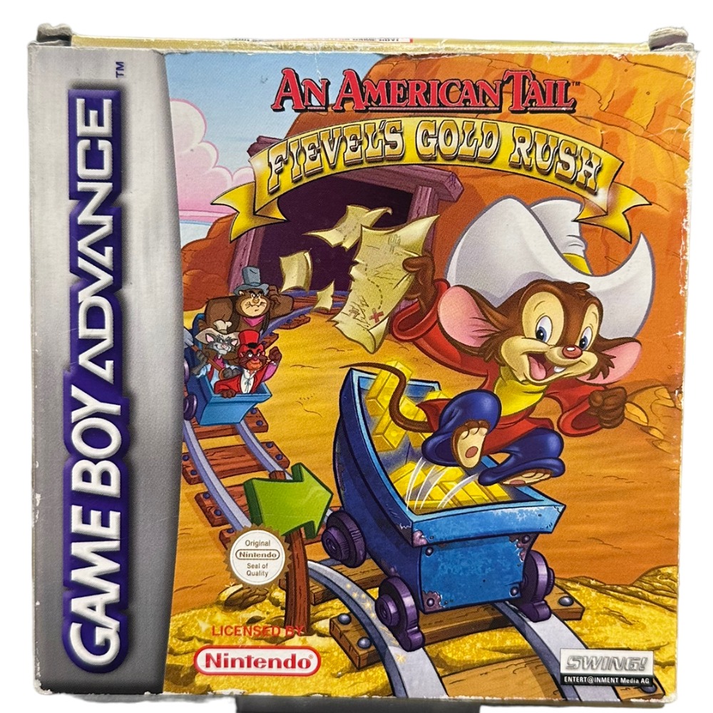 Pre-owned Boxed: An American Tail: Fievel's Gold Rush (Game Boy Advance ...